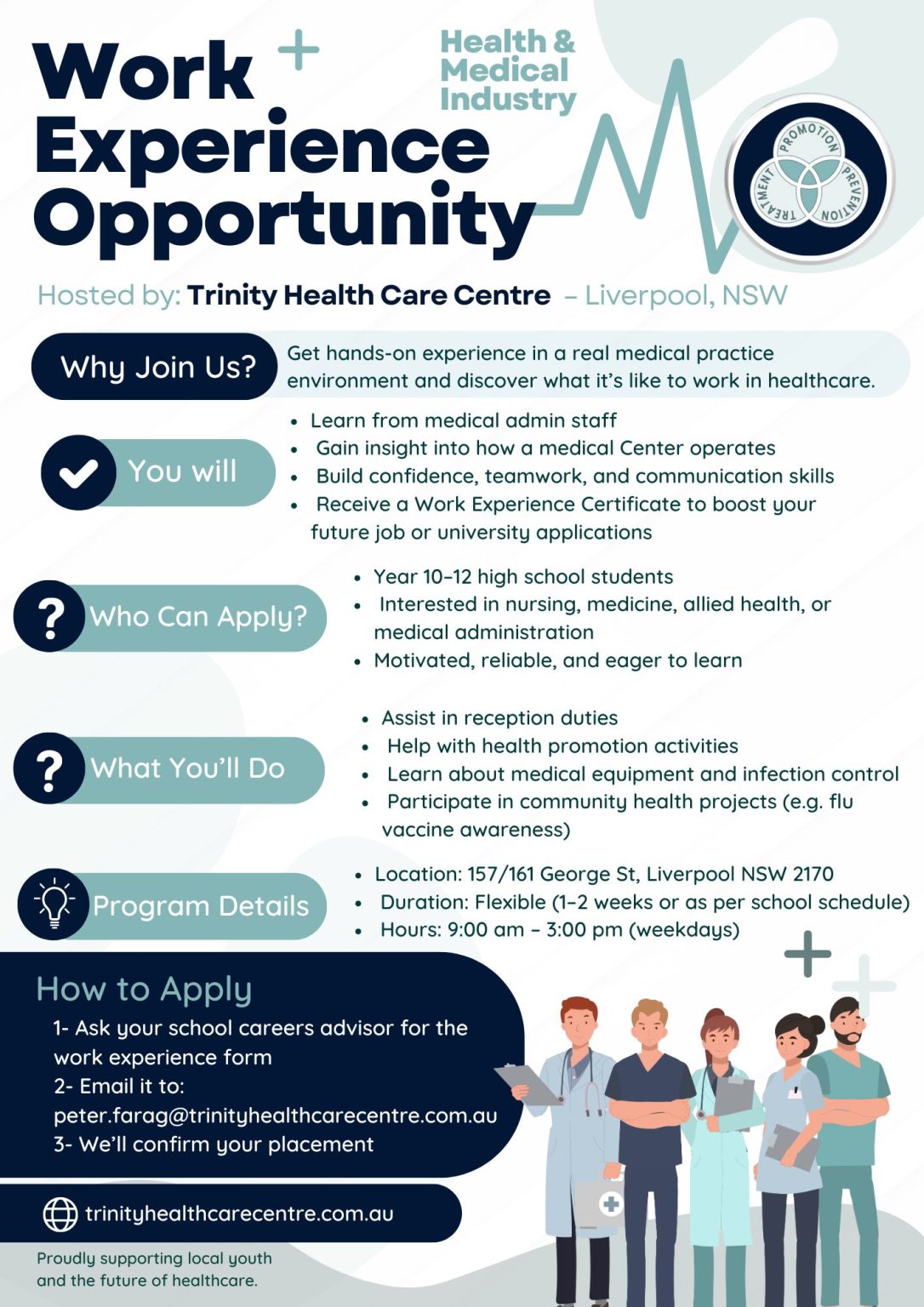 Trinity Healthcare Centre | Our Team